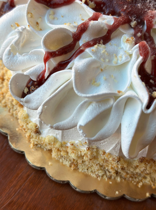 Small Strawberry Ruffle Cake - Torico Ice Cream